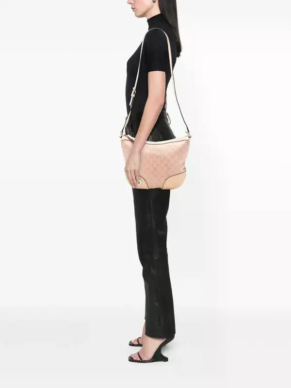 Gucci Gg Canvas Lovely Crossbody Bag - Pink