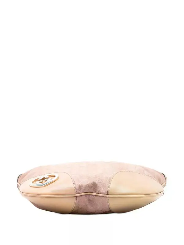 Gucci Gg Canvas Lovely Crossbody Bag - Pink