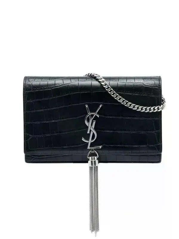 Saint Laurent 2016 Medium Kate Tassel Crossbody Bag - Black