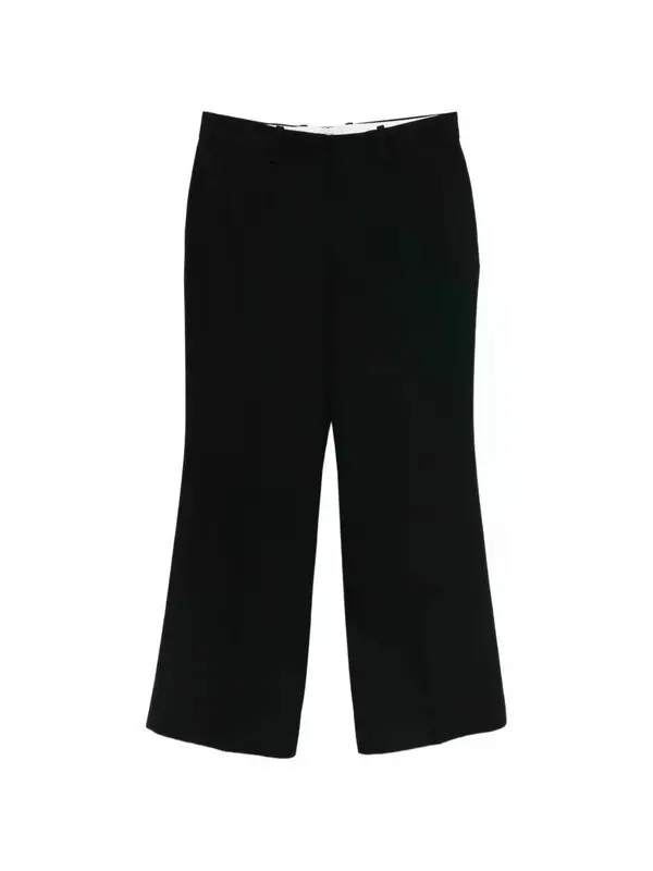TOTEME Kick Flared Trousers - Black