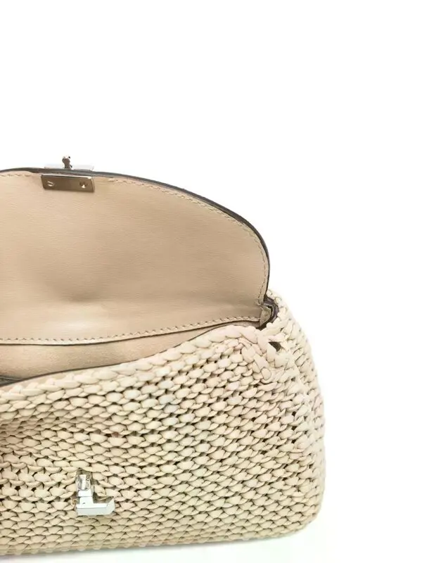 TOTEME Mini T-lock Woven Clutch