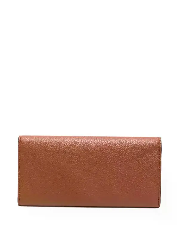 TOTEME Flap Grained Leather Wallet