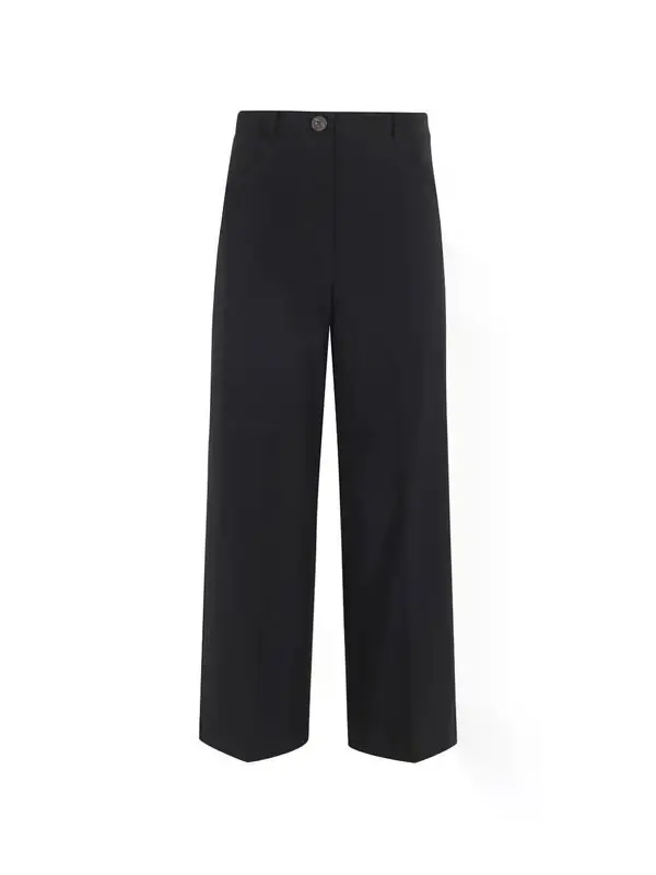 RRD Button Detailed Wide Leg Trousers