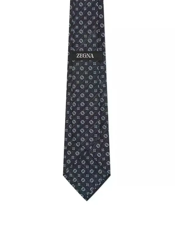 Zegna Floral-pattern Tie