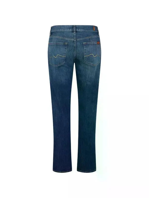 7 For All Mankind Button-fastening Straight Leg Jeans
