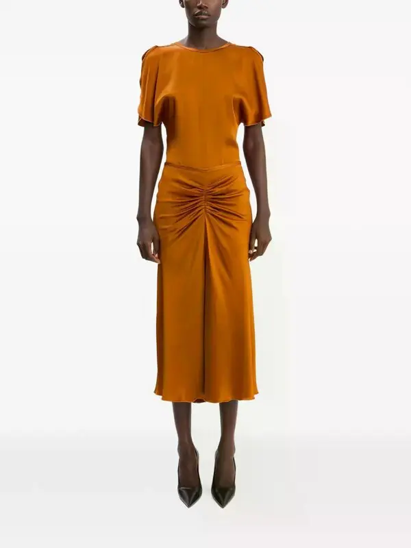 Victoria Beckham Midi Bela Skirt