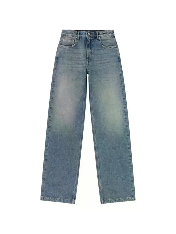 Rick Owens Geth Wide-leg Jeans - Blue