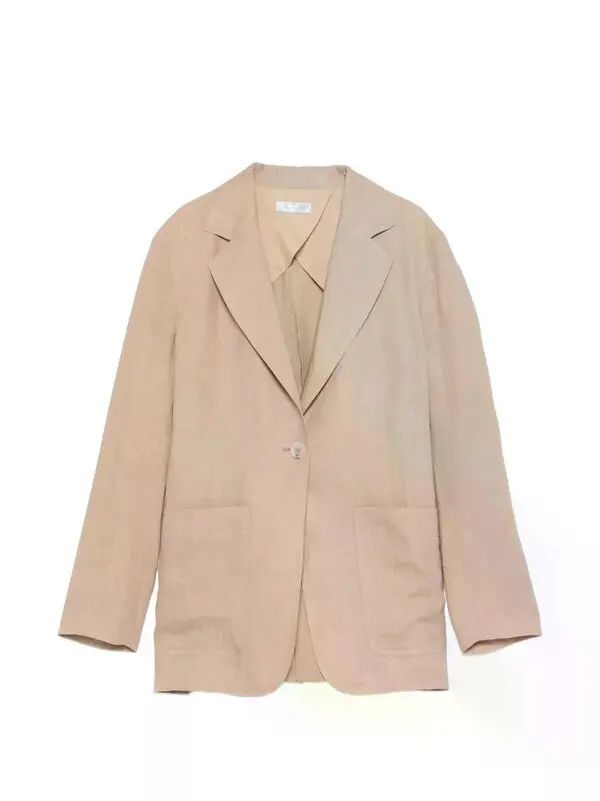 PANICALE Pocket Single-breasted Blazer