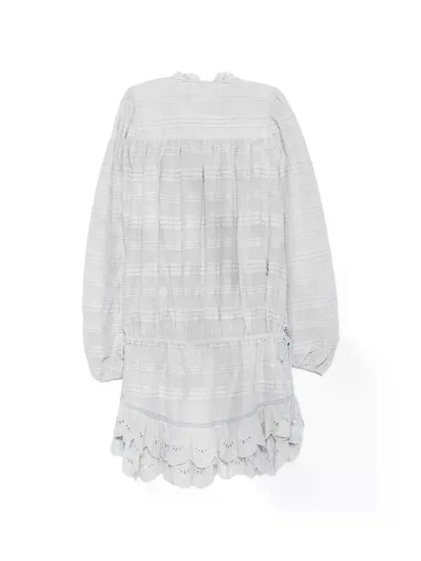 MARANT ETOILE Preya Ruffled Cotton Mini Dress
