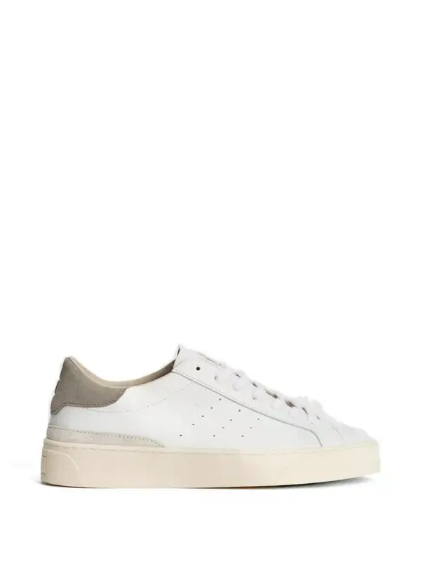 D.a.t.e. Sonica Perforated Sneakers - White