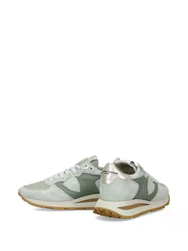 Philippe Model Tropez Haute Panelled Sneakers - Green