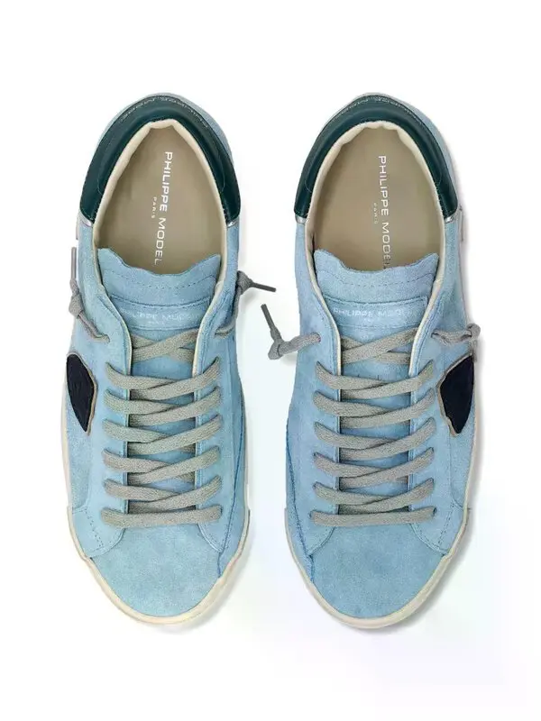 Philippe Model Prsx Low Triangle Patch Sneakers