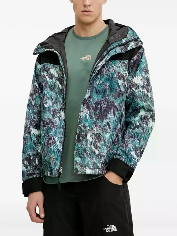The North Face Hooded Pattern Jacket