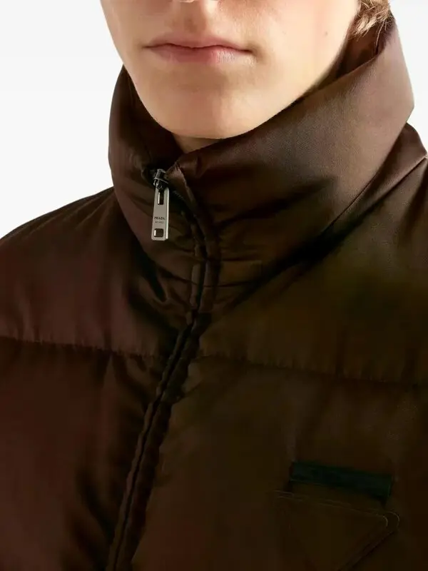 Prada Zip Puffer Jacket
