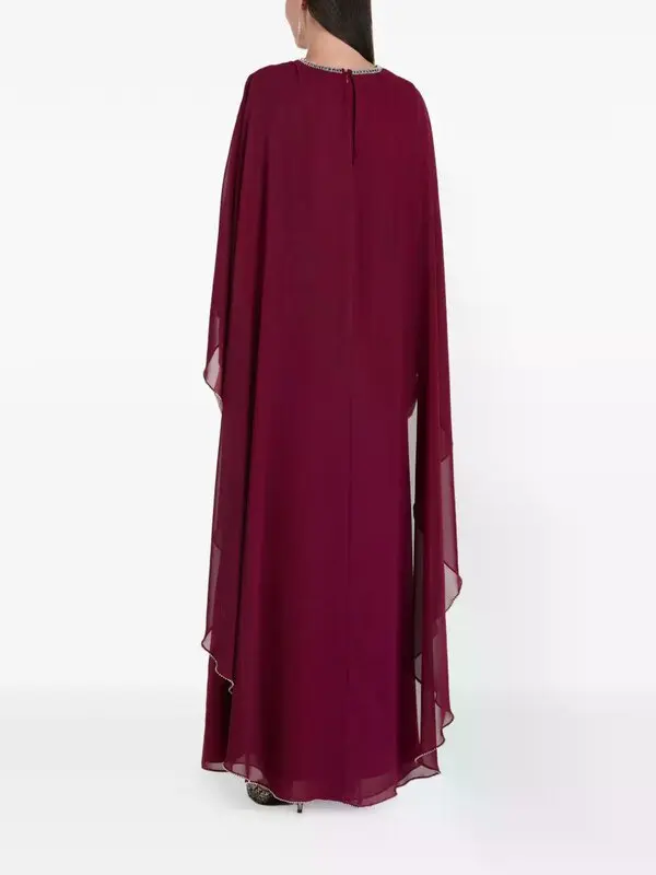 COPURS Samira Cape Embellished Maxi Dress