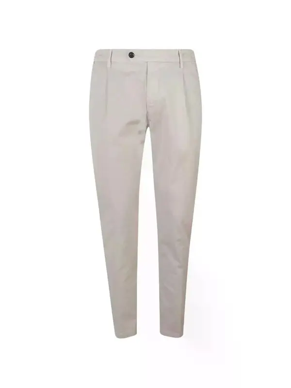 Eleventy Pleated Trousers - Neutrals