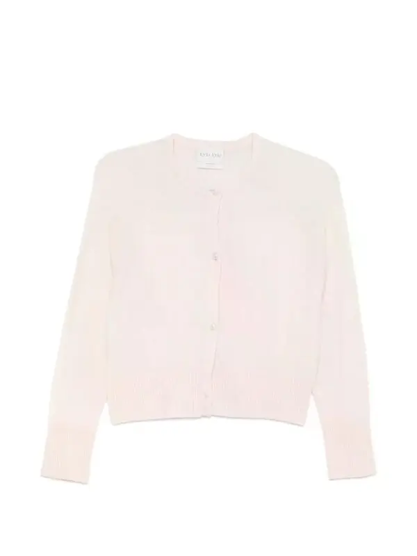 FORTE_FORTE Buttoned Cardigan - Pink