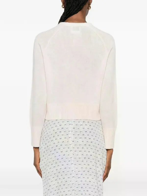 FORTE_FORTE Buttoned Cardigan - Pink