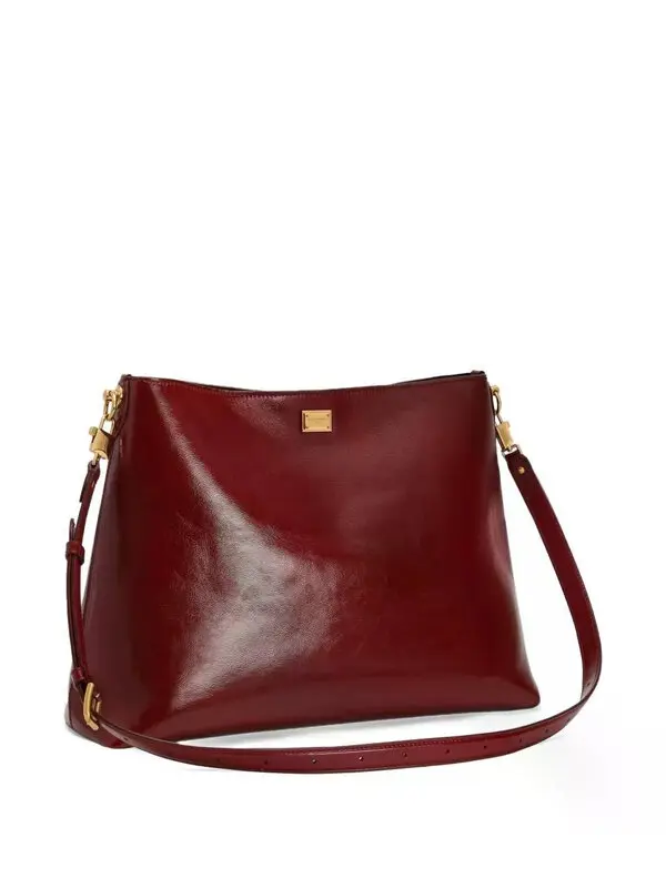 Dolce & Gabbana Vittoria Leather Crossbody Bag - Red