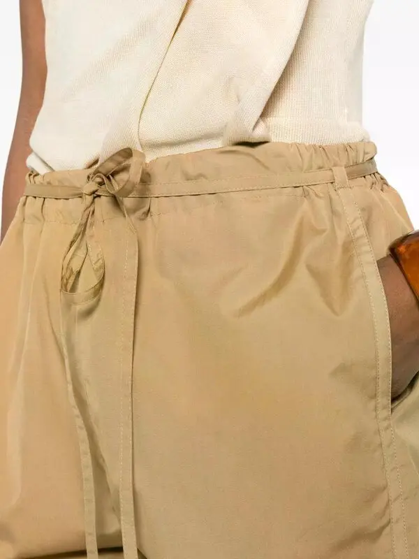 Loulou De Saison Malone Drawstring Pocket Shorts - Neutrals