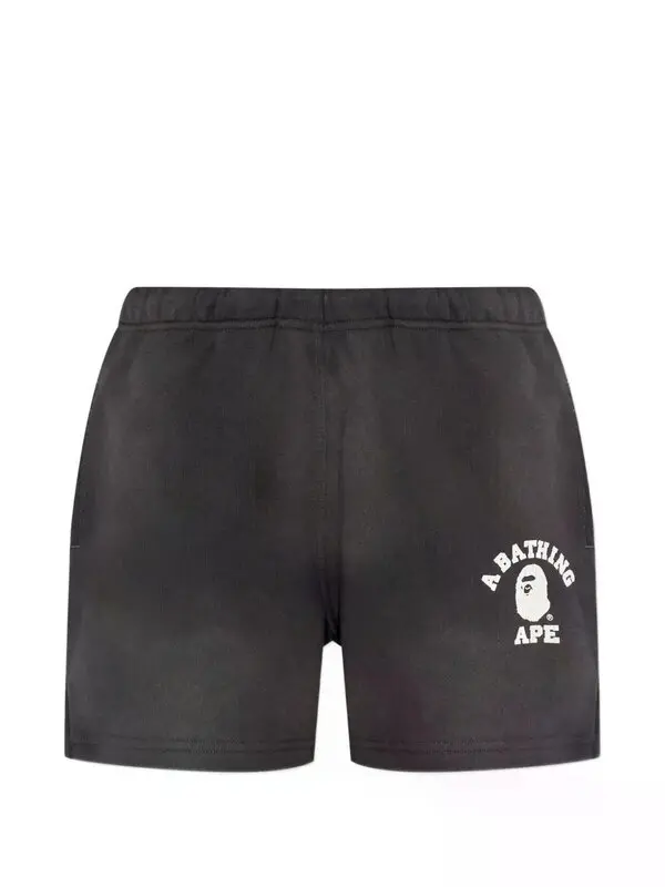 A BATHING APE Logo-detail Shorts