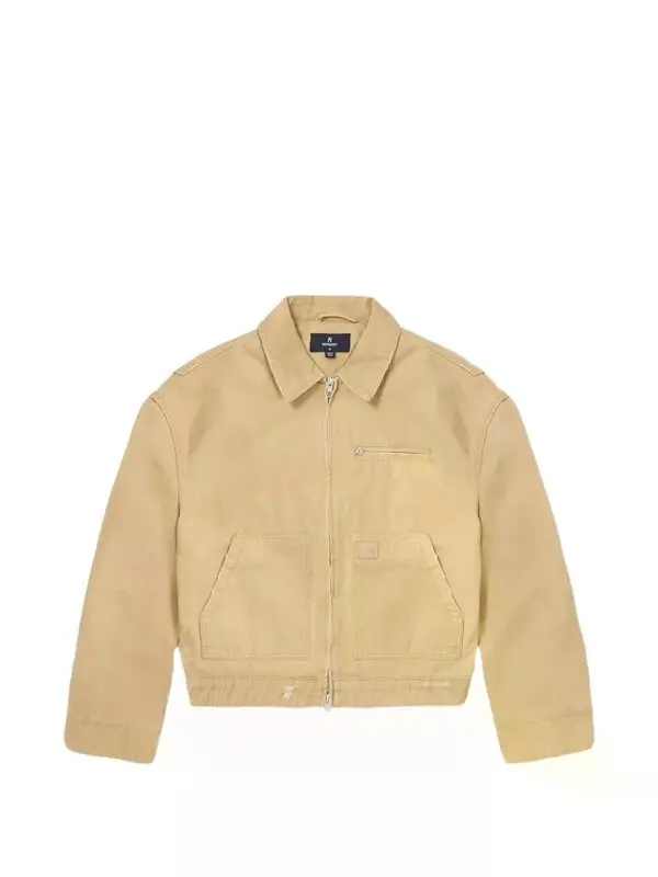 REPRESENT Pocket Zip Cotton Jacket - Neutrals