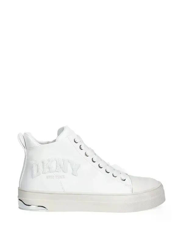Dkny Lace-up Sneakers - White