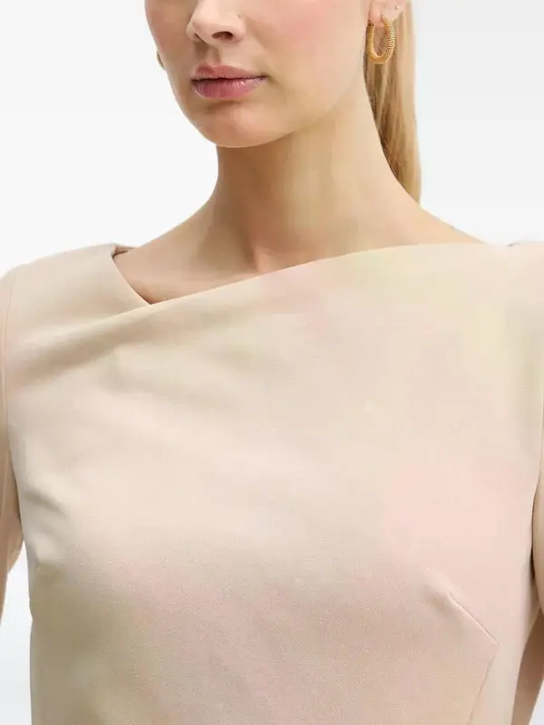 Dkny Belted Midi Dress