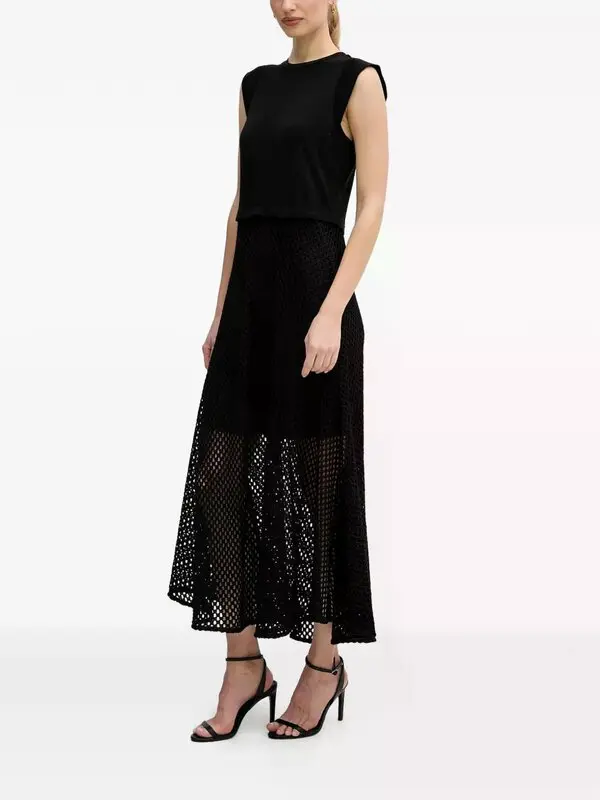 Dkny Flared Maxi Dress