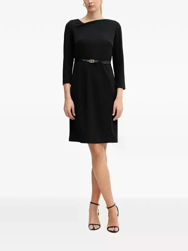 Dkny Belted Mini Dress