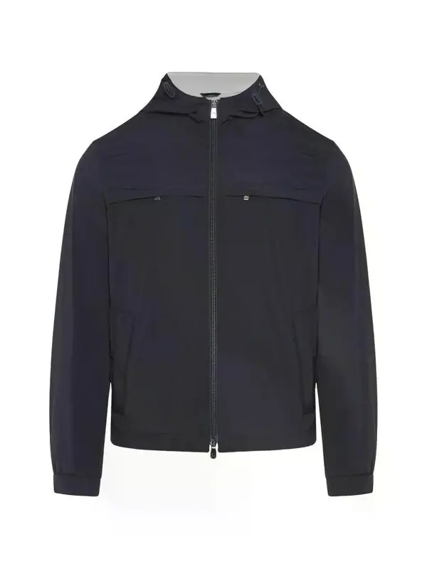 Corneliani Zip-pocket Hooded Jacket