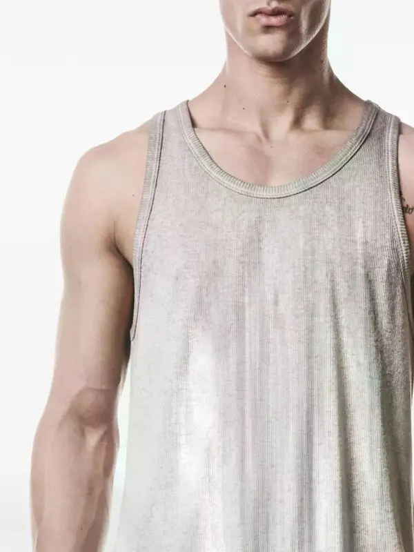 THOM KROM Fine-ribbed Tank Top