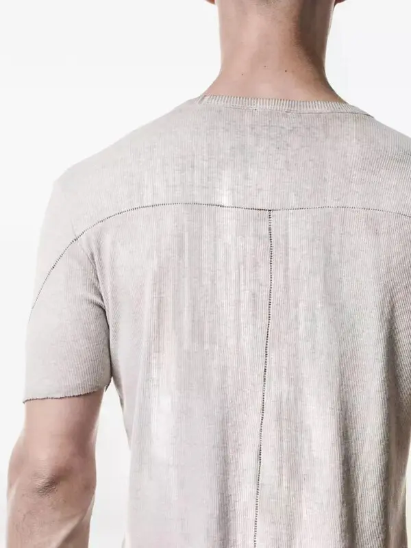 THOM KROM Fine-ribbed T-shirt