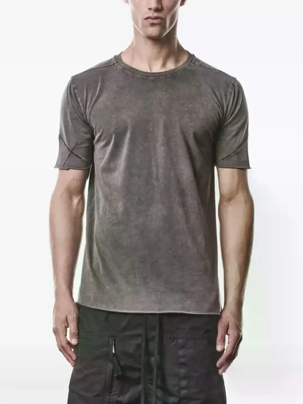 THOM KROM Worked Seam T-shirt - Grey