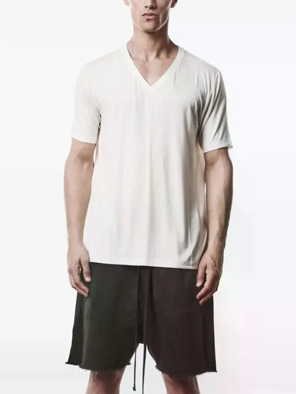 THOM KROM V-neck T-shirt - Neutrals