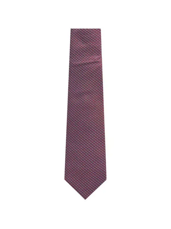Corneliani Patterned Necktie - Red