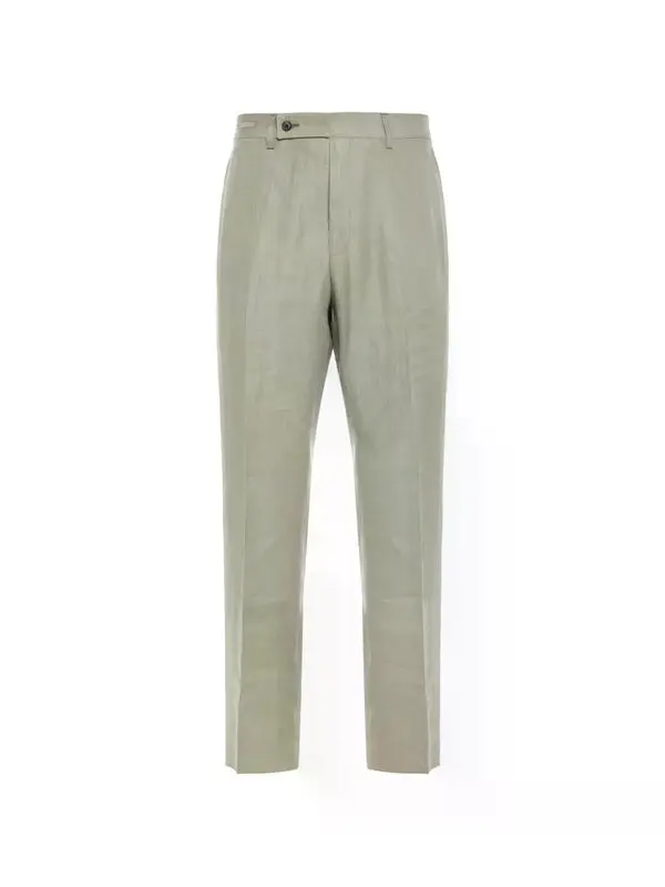 Corneliani Buttoned Trousers - Green