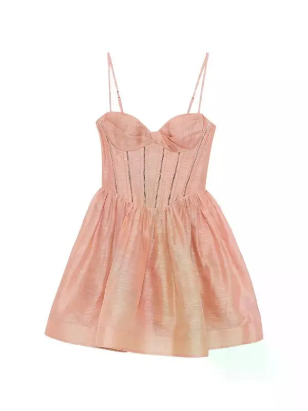 Zimmermann Sweetheart-neck Mini Dress