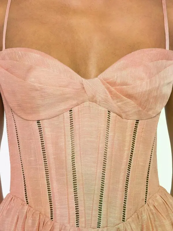 Zimmermann Sweetheart-neck Mini Dress