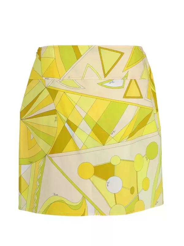 Emilio Pucci Patterned Mini Skirt