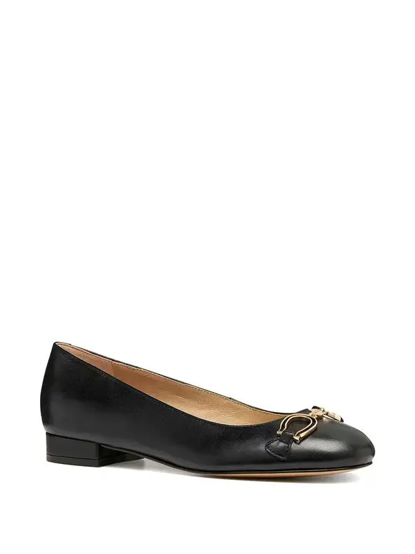 Geox Virnilisa B Hardware Ballet Flats - Black