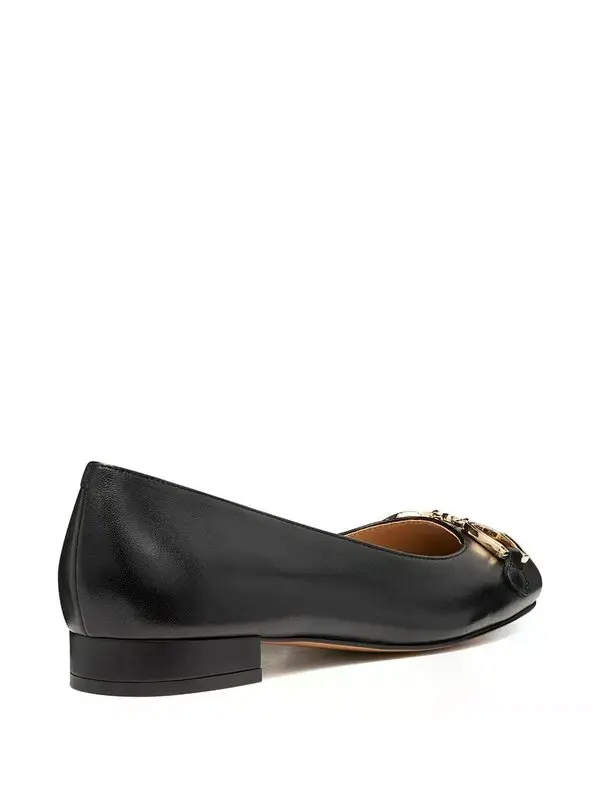 Geox Virnilisa B Hardware Ballet Flats - Black