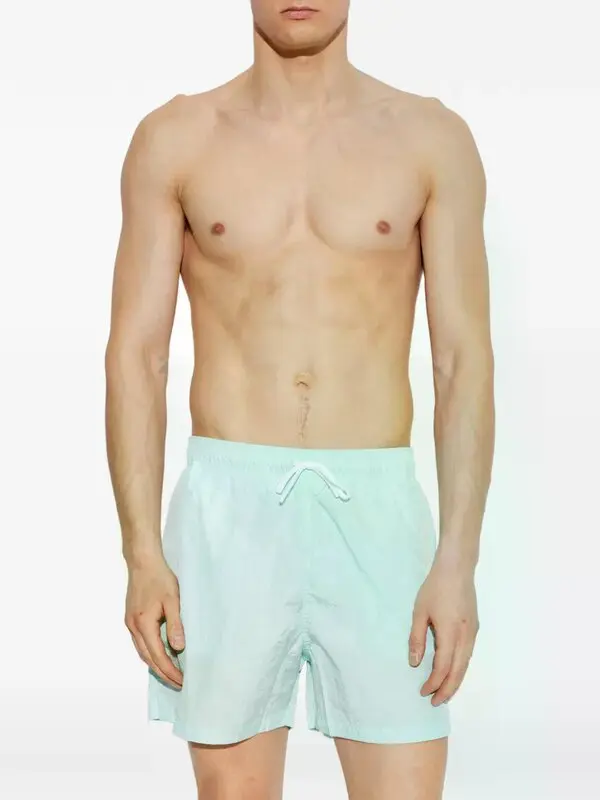 Emporio Armani Drawstring Swim Shorts - Blue