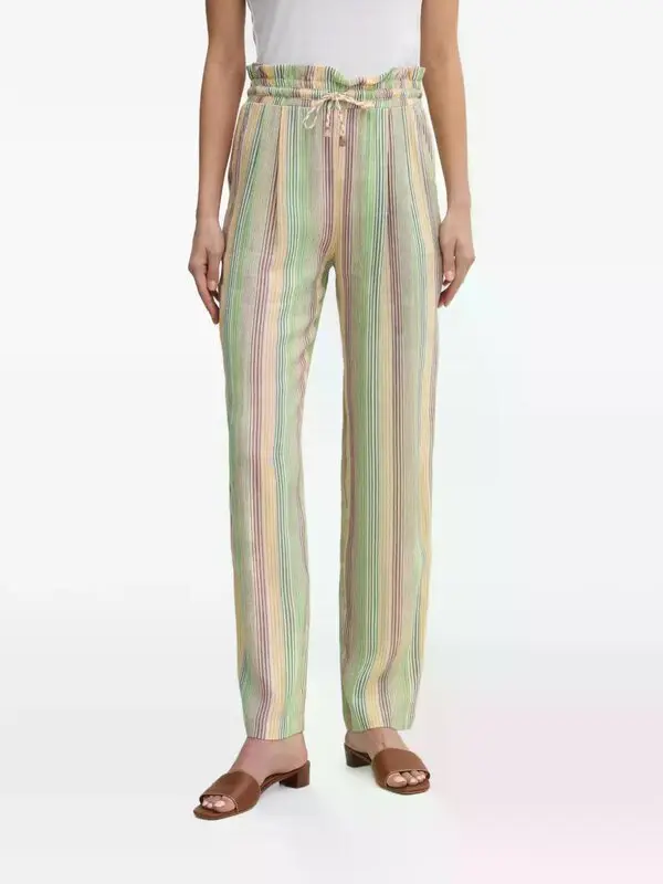 LA PETITE FRANÇAISE Petrus Striped Trousers