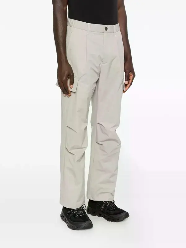 Herno Elasticated-waist Cargo Pants - Grey