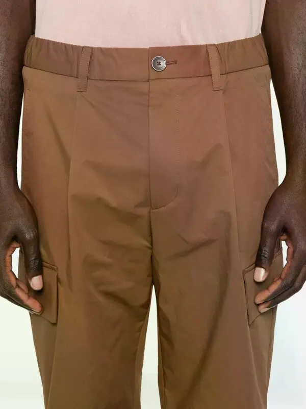 Herno Elasticated-waist Track Pants - Brown