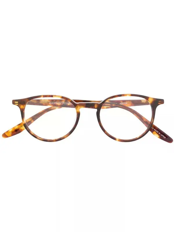 Barton Perreira Norton Round-frame Glasses - Brown