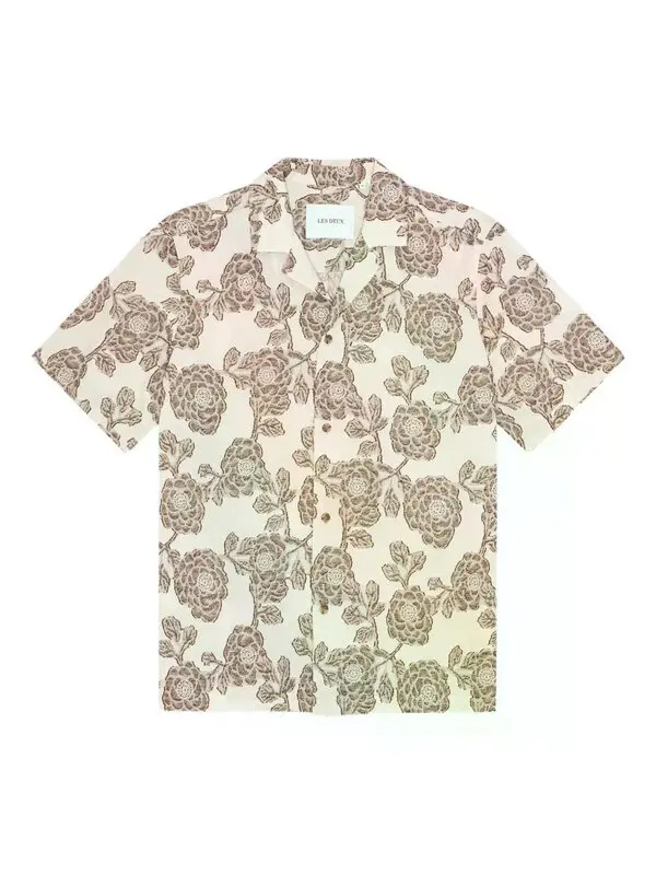 LES DEUX Floral-pattern Shirt
