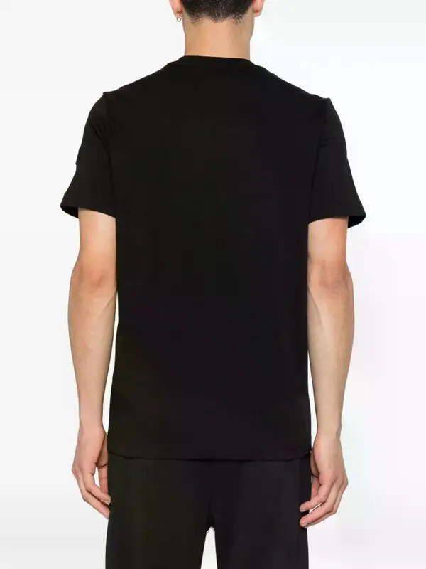Moncler Cartoon Logo T-shirt - Black