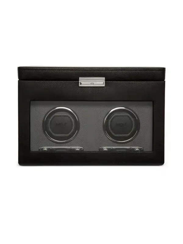 Wolf Viceroy Double-storage Watch Winder - Black